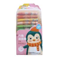 China 12 Colors Health Safety Non-toxic Kids Gallery Oil Pastel Set for sale