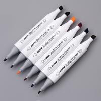 China Double Head Oily Rich Color Colour Marker Set Pens 80 Colors Watercolor Markers for sale