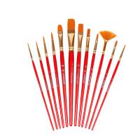 China Oil Painting Three Specifications Custom  Watercolor Custom Brushes Professional Art Supplies Paint Brush Set for sale