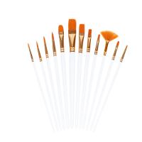 China Oil Painting Three Specifications Custom  Watercolor Custom Brushes Professional Art Supplies Paint Brush Set for sale