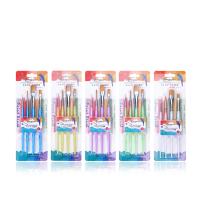 China Nylon Bristles Strong Elasticity Artist Brushes Acrylic Oil Paint Brush Set Art For Kids for sale