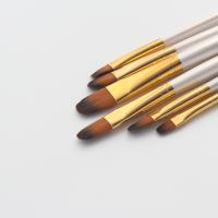 China Personalized Nylon Art Supplies Small Wooden High Quality Painting Artist Brush Set for sale