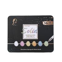 China 36 Colors Concentrate Professional Transparent Solid Watercolor Paint Suit for sale