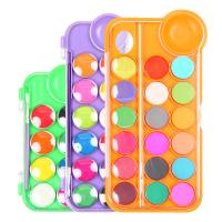 China 8 Color High Quality Wear Well Mini Milk Watercolor Paint Set for sale