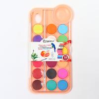 China 18 Colours Color Pigment Paint Travel Watercolor Set Suitable For Painting Creation And Design for sale