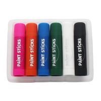 China 6 Colors Eco-Friendly Custom Multi-colors Drawing Washable Kids Crayon Set for sale