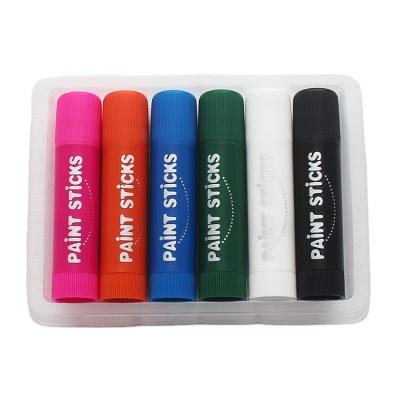 China 6 Colors Eco-Friendly Custom Multi-colors Drawing Washable Kids Crayon Set for sale