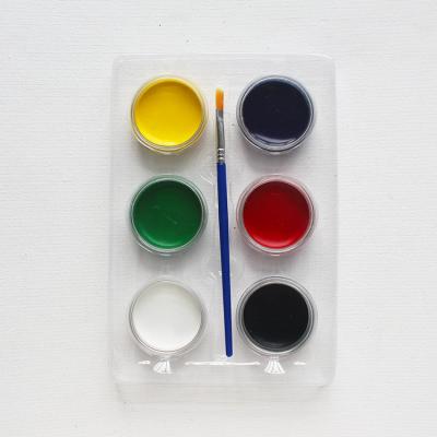 China 6 Colors Colourful Party Halloween Makeup Art Miracle Face & Body Paint for sale