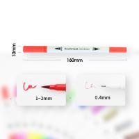 China 100 Colors Watercolor Strong Adhesion Art Painting Graffiti Kid Painting Stationery Paint Color Pens Set for sale