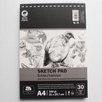 China Hot sale wholesale factory price custom lodo A4 drawing sketch pad for sale