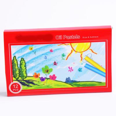 China Colourful 12 colors mini size children oil pastel set for kids painting for sale