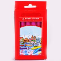 China Customized logo with low price hot sale safety wax crayons set for sale