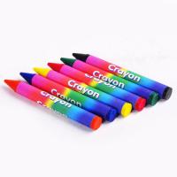 China Customized logo with low price hot sale safety wax crayons set for sale