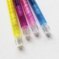 China Art stationery cartoon printing 18 colors smooth twist wax crayons for sale