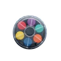China 6color watercolor cakes wholesale 21mm watercolor paint set for sale