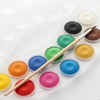 China Wholesale custom 12 color 25mm watercolor cakes for sale