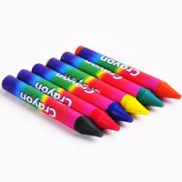 China 14mm back to school drawing set 6 color wholesale safe jumbo crayon for sale