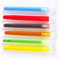 China wholesale school stationery kids 6pcs twist wax crayon for sale