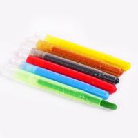 China wholesale school stationery kids 6pcs twist wax crayon for sale