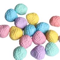 China wholesale creative 3D strawberry shaped cartoon plastic crayons for coloring for sale