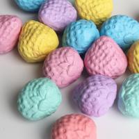 China wholesale creative 3D strawberry shaped cartoon plastic crayons for coloring for sale