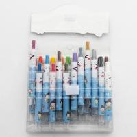 China High quality wholesale customizable rotating crayons non toxic wax crayon for kids for sale