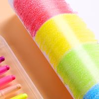 China High quality wholesale customizable rotating crayons non toxic wax crayon for kids for sale