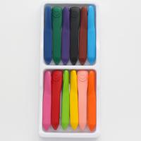 China Children's crayon rich colors silky non-toxic wax crayon for school and office for sale