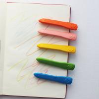 China Children's crayon rich colors silky non-toxic wax crayon for school and office for sale