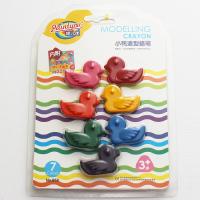 China Hot sale creative 3D cute shaped animal cartoon wax crayon for school and office stationery products for sale