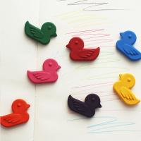 China Hot sale creative 3D cute shaped animal cartoon wax crayon for school and office stationery products for sale