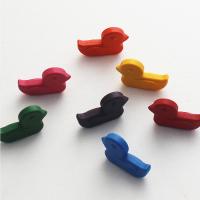 China Hot sale creative 3D cute shaped animal cartoon wax crayon for school and office stationery products for sale