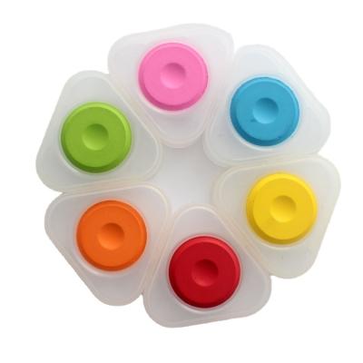 China wholesale watercolor cake 45mm 6 color artist paint watercolor for sale