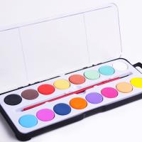 China 16pcs kids watercolor painting b2c cheap watercolor cake for sale