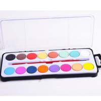 China 16pcs kids watercolor painting b2c cheap watercolor cake for sale