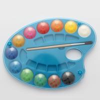 China 12 color DIY painting set wholesale watercolor cake for sale