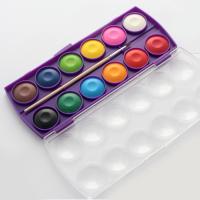 China Wholesale 12 color art painting high quality EN 71 test 30 mm watercolor set for sale