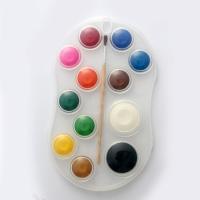 China 12 color art painting b2c wholesale premier 30mm watercolor paint box for sale