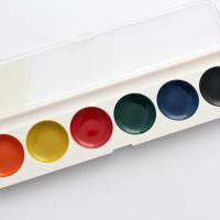 China Wholesale high quality 6 color semi dry watercolor for sale