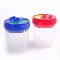 China high quality plastic bucket colourful wash pen brush pot for sale