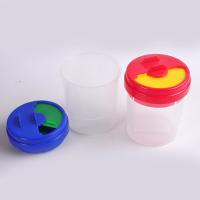 China high quality plastic bucket colourful wash pen brush pot for sale