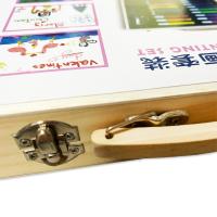 China 2022 Hot Selling 68PCS Wooden Case Colorful Children Creativity Drawing Art Set for sale