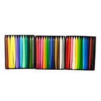 China New Design 36PCS Colorful Non Toxic Triangle Shape Kids Art Set Plastic Crayon for sale