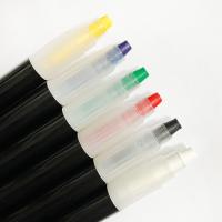 China New Design 6PCS Non Toxic Washable Silky Kids Art Painting Set Wax Crayon Pen for sale