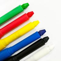 China Hot Selling Professional  Make Up Quick Dry  6 Colors Twist Face Paint Stick Washable Crayon Pen for sale