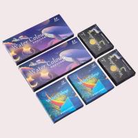 China Superior quality OEM multi-color high bright 12pcs solid pearlescent watercolor painting set for artist kids for sale