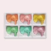 China Creative stationery OEM safety multicolor 6pcs crayon set for kids art painting for sale