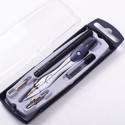 China student metal school stationery compass set for sale