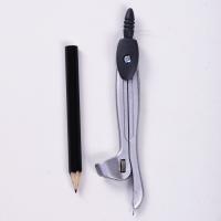 China fast moving student drawing tool metal pencil school compass for sale