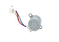China 24BYJ48 12V DC Stepper Motor 1/64 Reduction 11.25° Step Angle 430Ω Resistance for sale